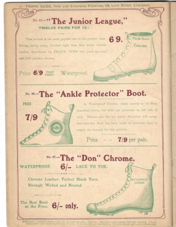 1904 Frank Sugg Catalogue Pages - Football Shirt Culture - Latest ...