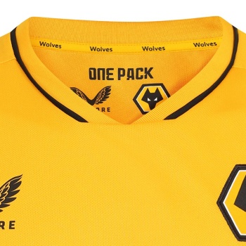 Wolverhampton Wanderers 2021-22 Castore Home Kit - Football Shirt ...
