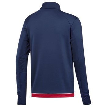 Adidas Ajax 17/18 Training Top - Dark Blue / Bold Red - Football Shirt ...