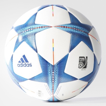 Adidas Finale 2015 Official Match Ball - White / Bright Cyan / Bright ...