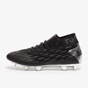 Puma Future 6.1 Netfit BALR FG/AG - Black / Metallic Silver / Asphalt ...