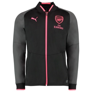 Puma Arsenal FC Stadium Jacket - Puma Black / Dark Shadow - Football ...