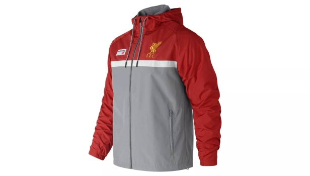 Liverpool FC New Balance Athletics Striker Jacket - Red Pepper ...