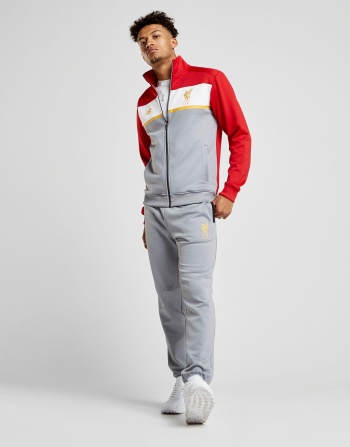 New Balance 247 Liverpool FC Track Top - Red / White / Grey - Football ...