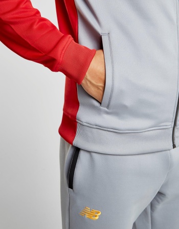 New Balance 247 Liverpool FC Track Top - Red / White / Grey - Football ...