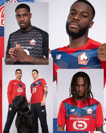 LOSC Lille 2020-21 New Balance Home Kit - Football Shirt Culture ...