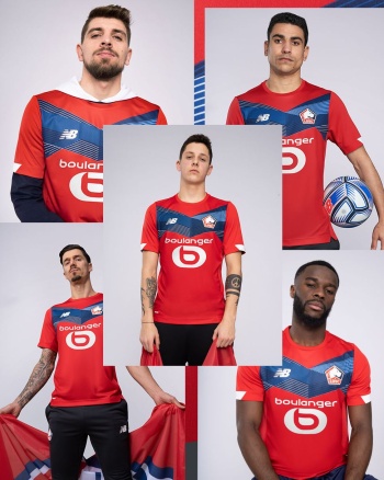 LOSC Lille 2020-21 New Balance Home Kit - Football Shirt Culture ...