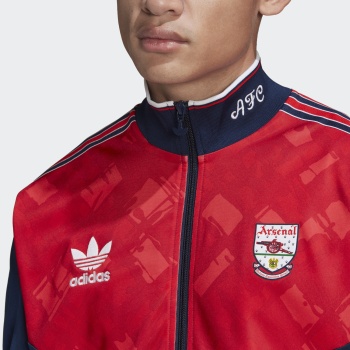 Arsenal 90/92 Adidas Retro Track Jacket - Football Shirt Culture ...