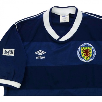 Umbro 1986-88 Scotland Match Issue Home Shirt - Football Shirt Culture ...