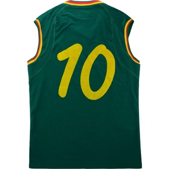 Puma 2002 Cameroon Match Worn Home Vest Shirt - Football Shirt Culture ...