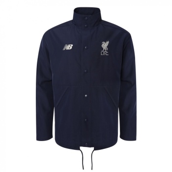 Liverpool 2019 New Balance Sportswear Terrace Jacket - Navy - Football ...