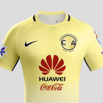 Club America 16/17 Nike Home Kit - Football Shirt Culture - Latest ...