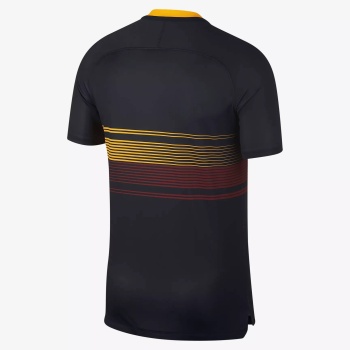 Nike A.S. Roma Dri-FIT Squad Football Top - Black / Black / University ...