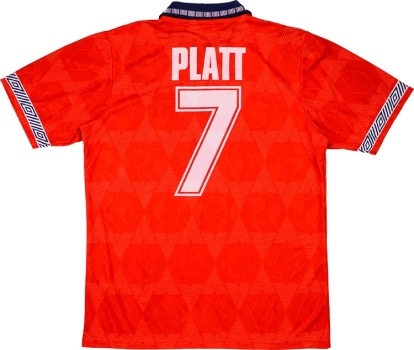 Umbro 1992 England Match Issue European Championship Away Shirt ...