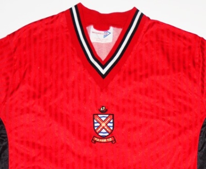 Scoreline 1987-89 Fulham Player Issue Away Shirt - Football Shirt ...