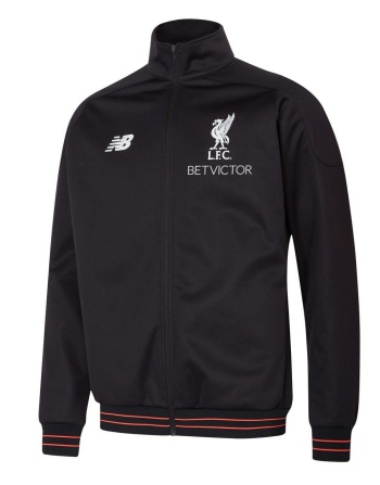 New Balance Liverpool FC Walk Out Jacket - Black