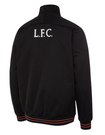 New Balance Liverpool FC Walk Out Jacket - Black - Football Shirt ...