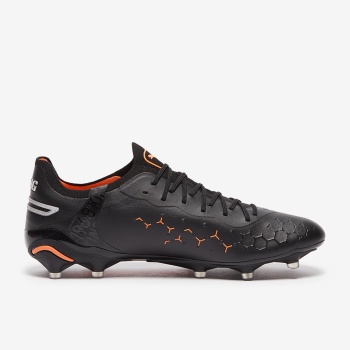 Puma King Ultimate FG/AG - Puma Black / Silver / Puma Ultra Orange ...