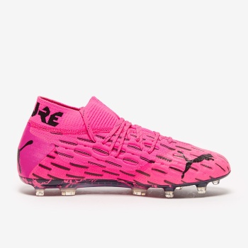 Puma Future 6.1 Netfit FG/AG Turbo - Luminous Pink / Black - Football ...