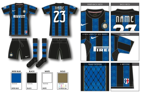 Inter Milan Concept Collection by Emre Gultekin - Football Shirt ...