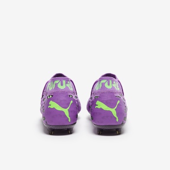Puma Future 6.1 Netfit FEAR FG/AG - Luminous Purple / Elektro Green ...