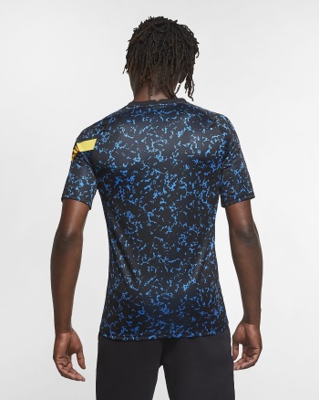 Inter Milan Short-Sleeve Football Top - Blue Spark / Tour Yellow ...