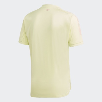 Adidas Arsenal Training Jersey - Yellow Tint - Football Shirt Culture ...