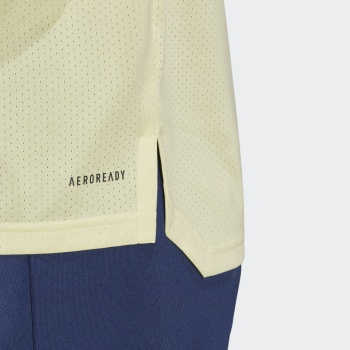 Adidas Arsenal Training Jersey - Yellow Tint - Football Shirt Culture ...