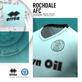 Rochdale 2020-21 Errea Away Kit - Football Shirt Culture - Latest ...