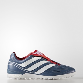 Adidas Predator Precision Turf Shoes - Blue Grey / Running White ...