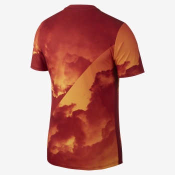 Nike Dri-FIT A.S. Roma Football Top - University Gold / Team Crimson ...