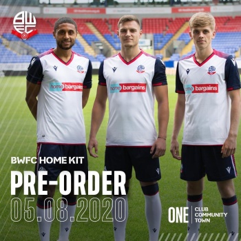Bolton Wanderers 2020-21 Macron Home Kit - Football Shirt Culture ...