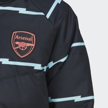 Arsenal 22/23 Winter Jacket - Black - Football Shirt Culture - Latest ...
