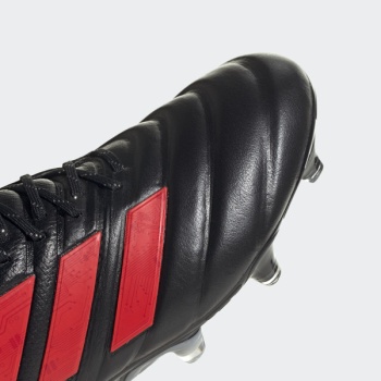 Adidas Copa 19.1 FG 302 Redirect - Core Black / Hi-Res Red / Silver Met ...