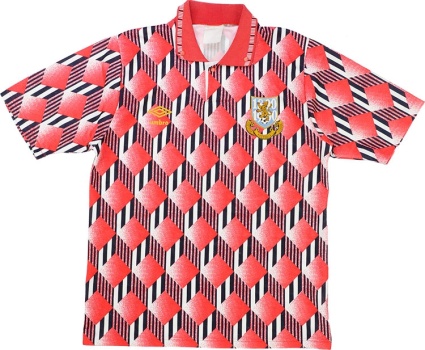 Umbro 1990 Scotland Centenary Shirt - Football Shirt Culture - Latest ...