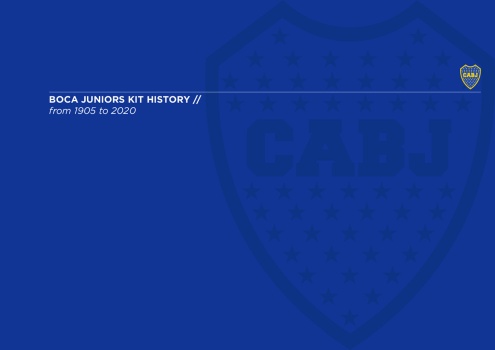 Boca Juniors Kit History - from 1905 to 2020 - Football Shirt Culture ...