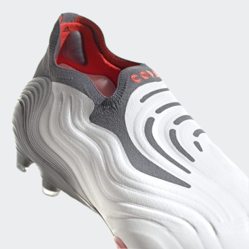 Adidas Copa Sense+ FG WhiteSpark - Cloud White / Iron Metallic / Solar ...