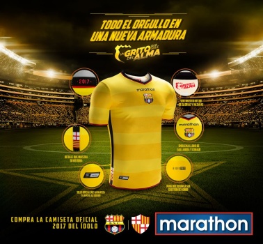 Barcelona S.C. 2017 Marathon Home Kit