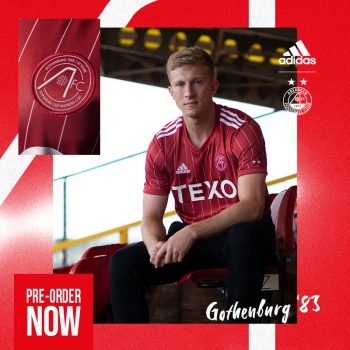 Aberdeen 2022-23 Adidas Home Kit