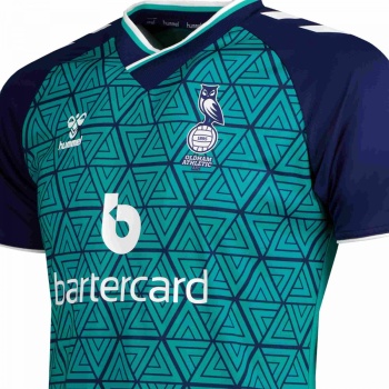 Oldham Athletic 2022-23 Hummel Away Kit