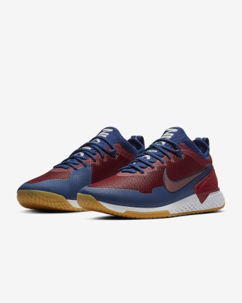 Nike F.C. React - Team Red / Blue Void / Gum Light Brown / White