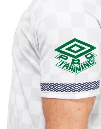 Umbro FAI Pro Training Shirt - White - Football Shirt Culture - Latest ...