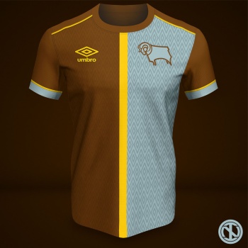 Derby County 135th Anniversary Kit Concept by ONI - Football Shirt ...