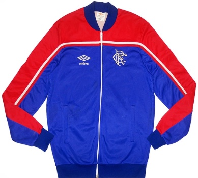 Umbro 1982-85 Rangers Player Issue Track Top - Football Shirt Culture ...