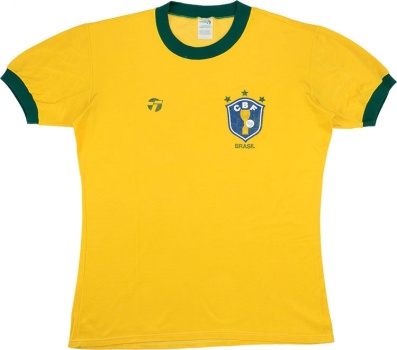 Topper 1982-85 Brazil Home Shirt