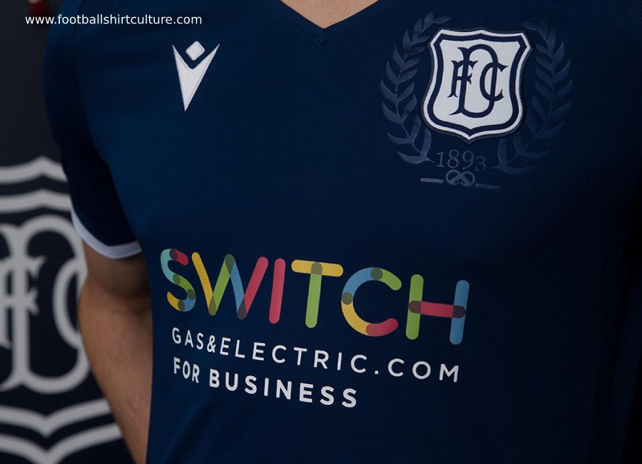 Dundee FC 2019-20 Macron Home Kit - Football Shirt Culture - Latest ...