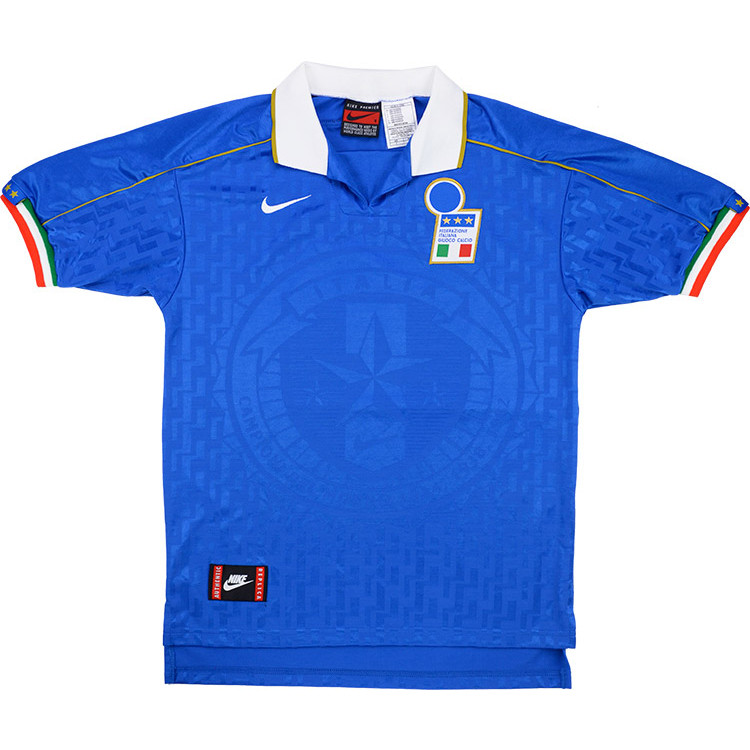 Italy 1994-96 Home Shirt - Football Shirt Culture - Latest Football Kit ...