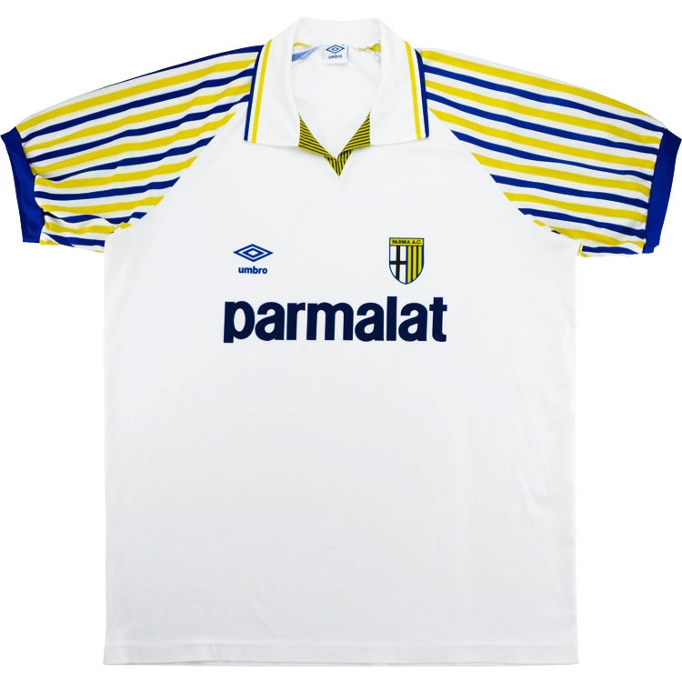 Parma 1990-91 Home Shirt - Football Shirt Culture - Latest Football Kit ...