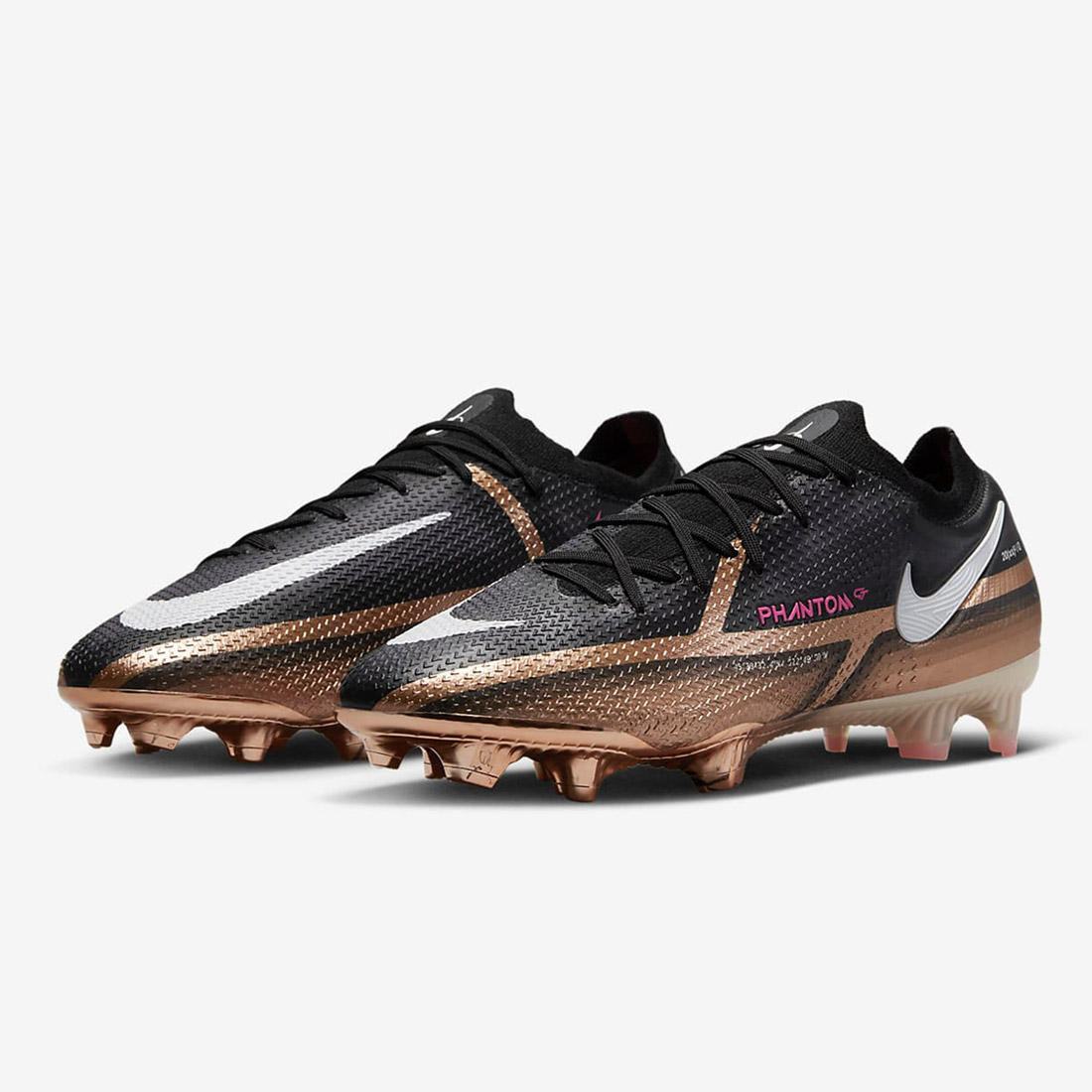 Nike Phantom GT2 Elite Q FG Generation - Metallic Copper / Black ...