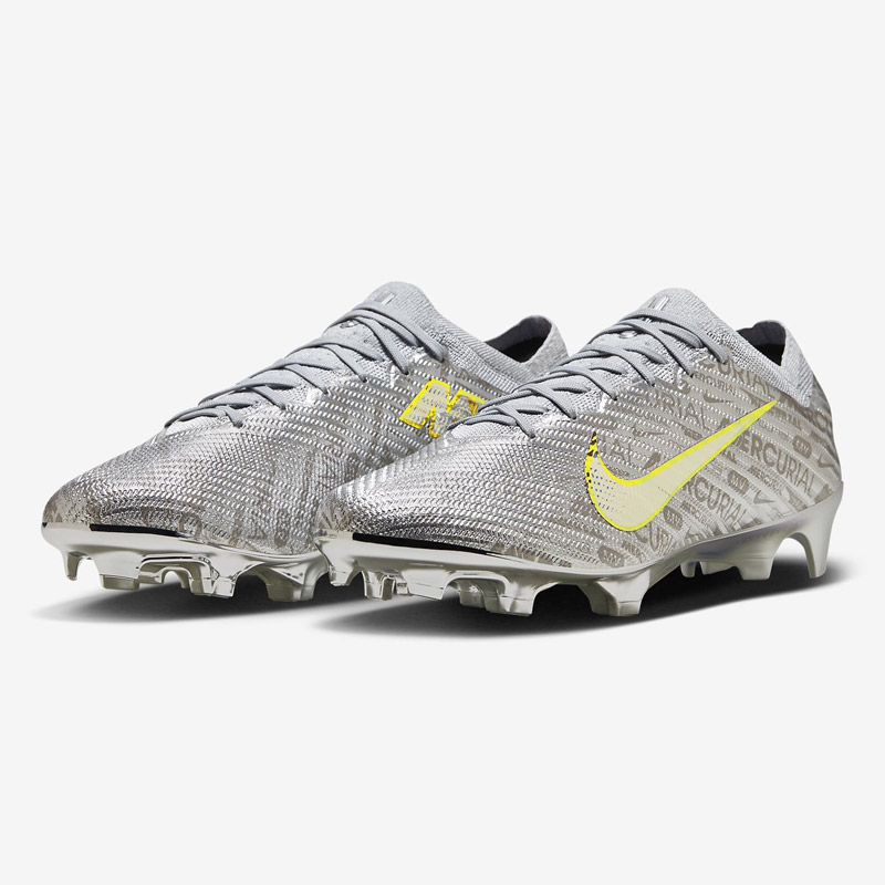 Nike Zoom Mercurial Vapor 15 Elite XXV SE FG - Metallic Silver / Wolf ...